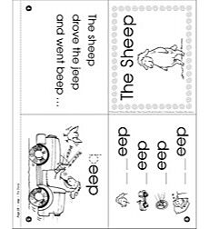 Word Family Mini-Book: -eep Mini-Book by