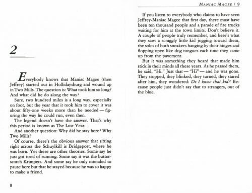 Maniac Magee Map Of Town