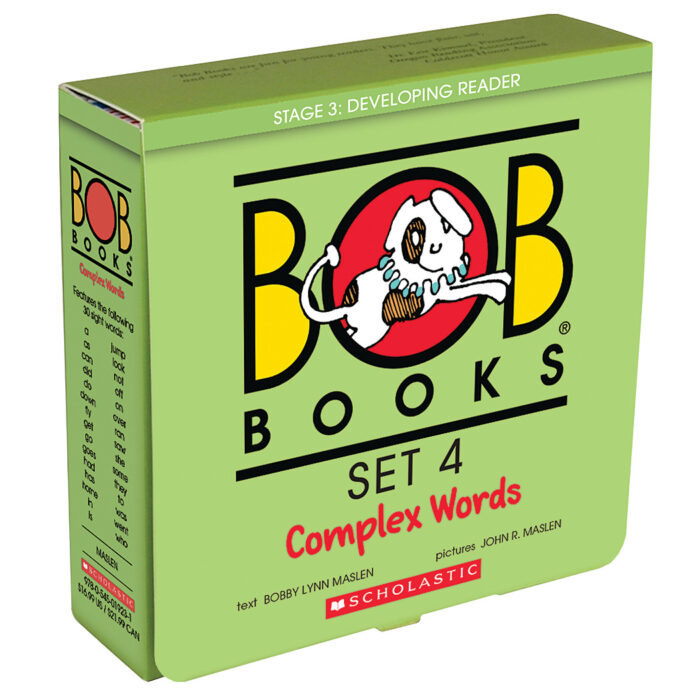 BOB Books Set #4: Complex Words by Bobby Lynn Maslen - Boxed Set - The ...