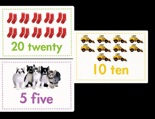 tiny tots flash cards 123
