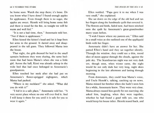 Number The Stars Summary