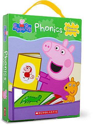 Peppa Pig Phonics Box Set by Scholastic - Boxed Set - The Parent Store