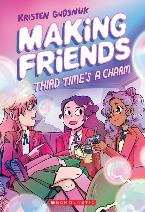 Making Friends #3: Third Time's a Charm by Kristen Gudsnuk - Paperback ...