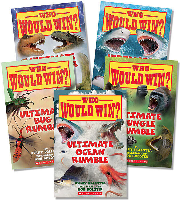 Who Would Win? Ultimate Rumble Pack by Jerry Pallotta - Paperback Book ...