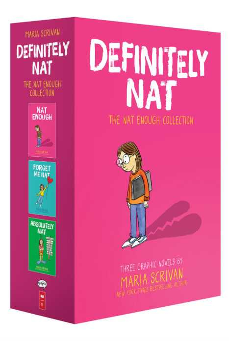 Definitely Nat: The Nat Enough Collection #1-3 by Maria Scrivan - Boxed ...