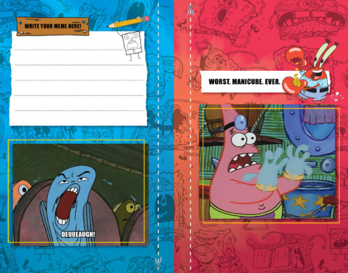 saving bikini bottom coloring pages