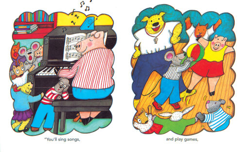 free nancy carlson book coloring pages