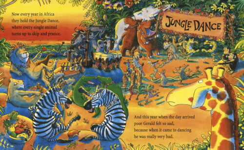 dancing giraffe asda