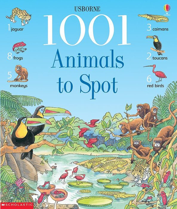 1001 Things to Spot: 1001 Animals to Spot by Ruth Brocklehurst