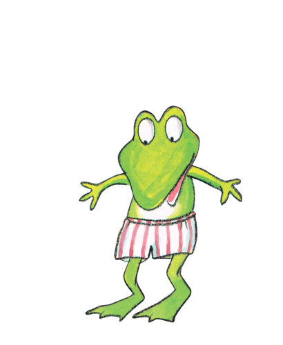 froggy goes to school coloring pages