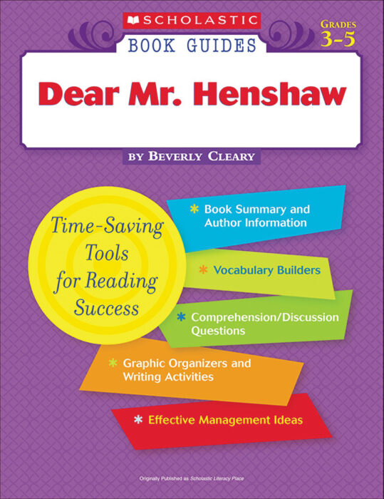 Book Guide: Dear Mr. Henshaw by