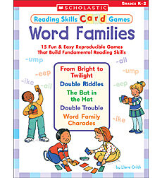 Word Family Card Game