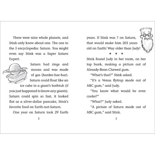 Stink Solar System Superhero Summary