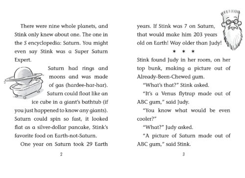 Stink Solar System Reading Level