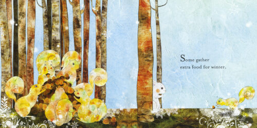 snow rabbit spring rabbit