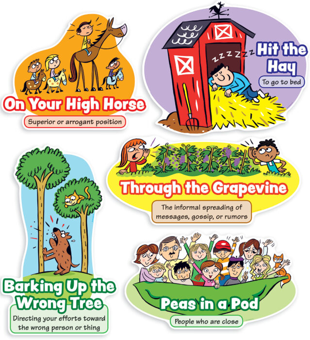 Must-Know Idioms Bulletin Board by