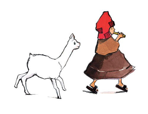 Maria Had A Little Llama