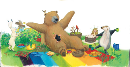 karma wilson bear coloring pages