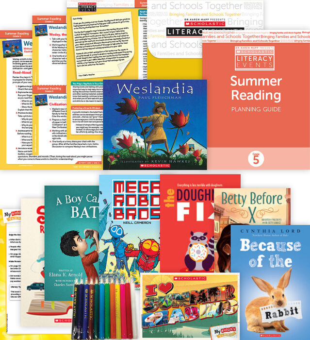 Comprehensive Summer Reading Solution Grade 5 Fiction (5 Books) by
