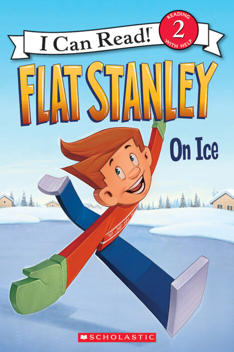 Flat Stanley Reader-I Can Read!™ Level 2: Flat Stanley On Ice by Jeff Brown