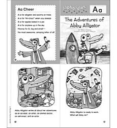 Alpha Tales: Abby the Alligator (Letter A): Alpha Tales Mini-Book by