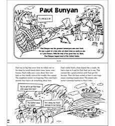 Tall Tales: Paul Bunyan: Tall Tale Mini-Book by