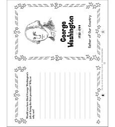 George Washington: Famous American Mini-Book by