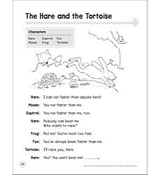 The Hare and the Tortoise: A Beginning Reader Play by