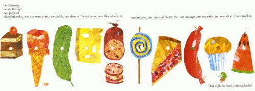 The Very Hungry Caterpillar Book Pages