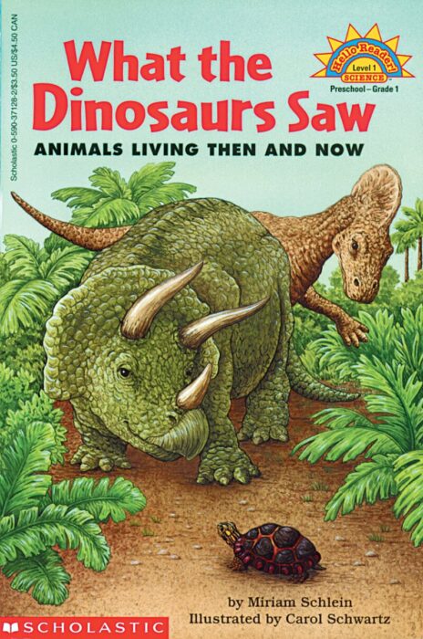 Hello Reader!® Science Level 1: What the Dinosaurs Saw by Miriam Schlein