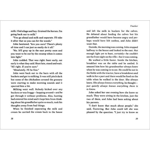 tracker gary paulsen reading level