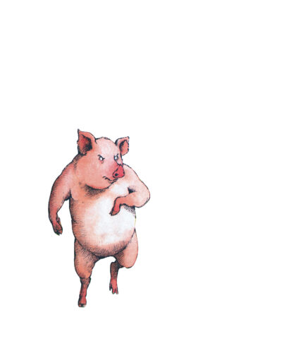 The Three Little Wolves And The Big Bad Pig