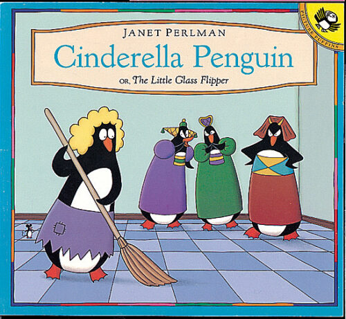 cinderella penguin coloring pages