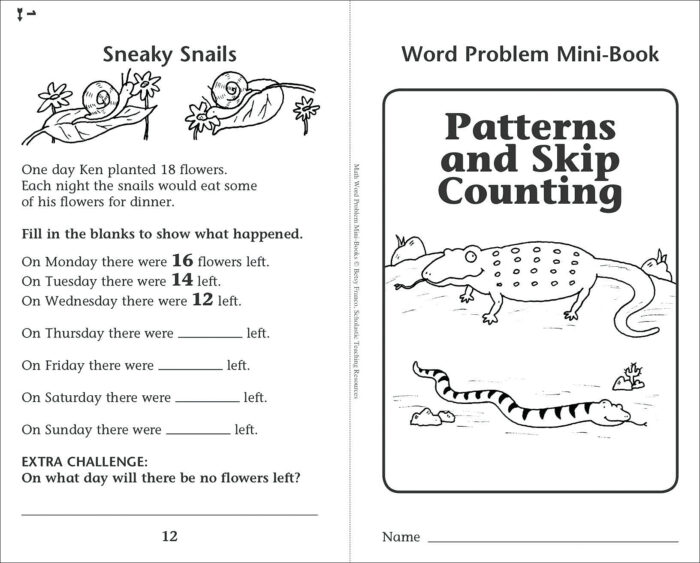 patterns-and-skip-counting-word-problem-mini-book-by