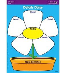 Details Daisy (Expanding Ideas): Writing Skills Lesson Plan & Graphic ...