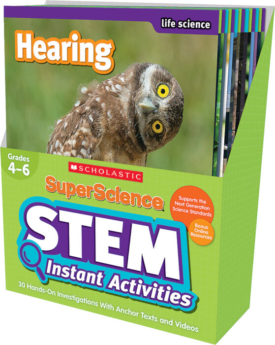 SuperScience STEM Instant Activities: Grades 4-6 by Kathy Burkett