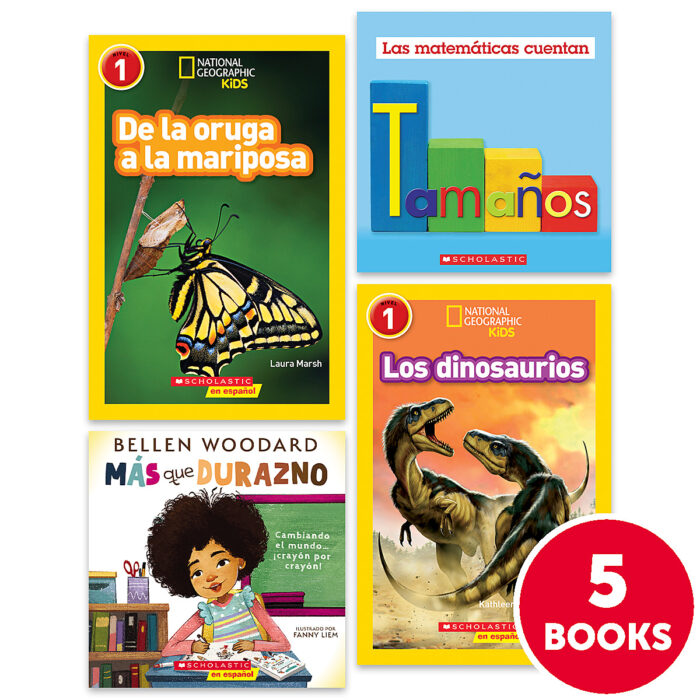 My Books Summer Spanish Grade 1 Nonfiction Pack by