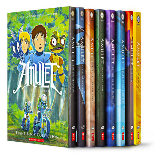 Amulet #1-8 Box Set The Scholastic Teacher Store, 48% OFF