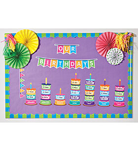 Birthday Bulletin Board Carson Dellosa Birthday Bulletin Board Sets