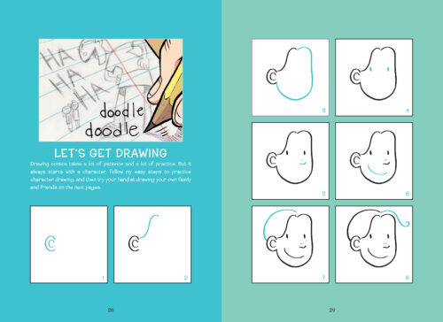 how to draw raina from smile