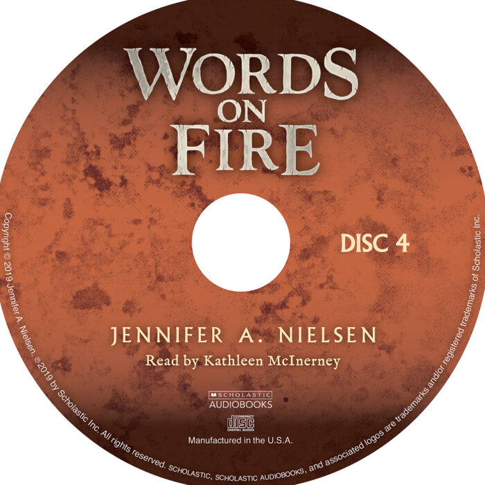 Words on Fire by Jennifer A. Nielsen