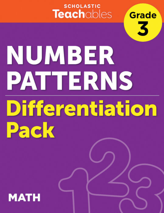 Number Patterns Grade 3 Differentiation Pack by