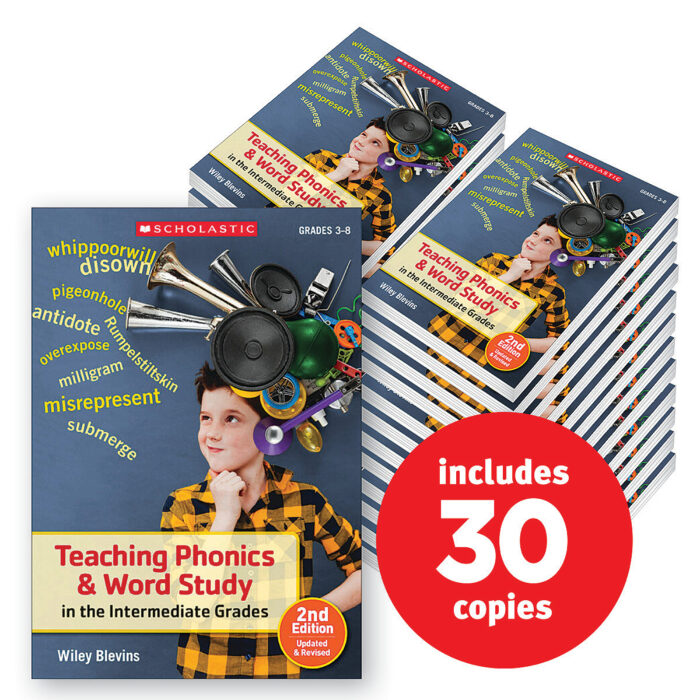 Teaching Phonics & Word Study in the Intermediate Grades (30-copy pack ...