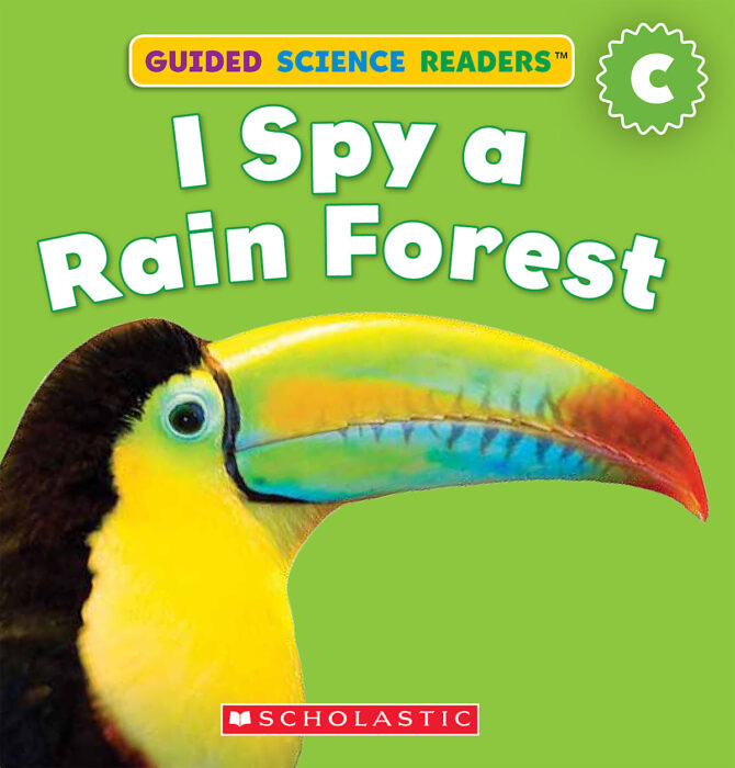 I Spy a Rain Forest by Lydia Carlin - Paperback Book - The Parent Store