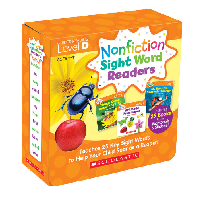 Nonfiction Sight Word Readers Parent Pack Level D by Liza Charlesworth ...